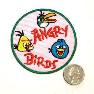 Accessories | Angry Birds Patch Iron On Video Game Diy Movie | Poshmark